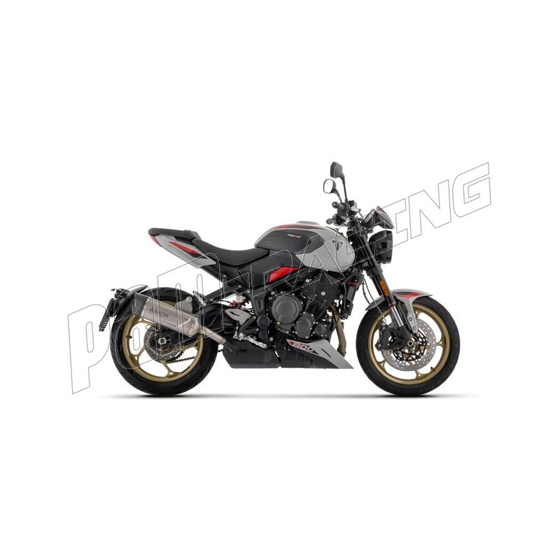 Silencieux INDY RACE EVO homologué ARROW Trident 800 2026 - PAM RACING