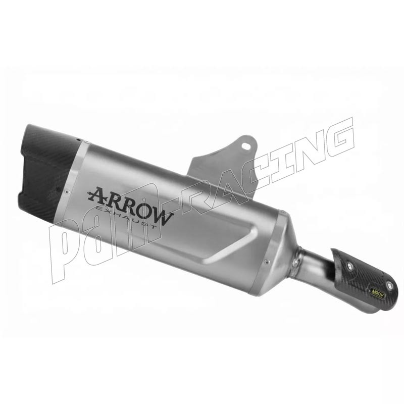 Silencieux INDY RACE EVO homologué ARROW Trident 800 2026 - PAM RACING